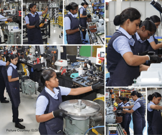 Elgi Opens All-women Operated Assembly Lines - Avtar Career Creators